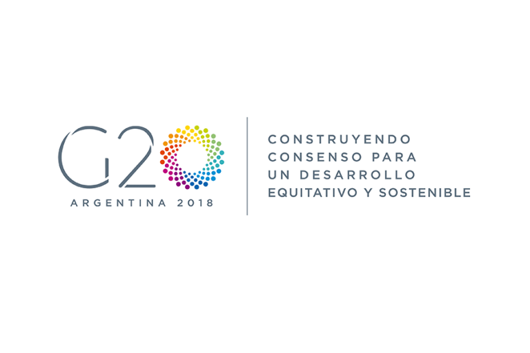 2018年G20峰会LOGO亮相，五彩斑斓的配色与历届对比图 - 成都原石设计公司