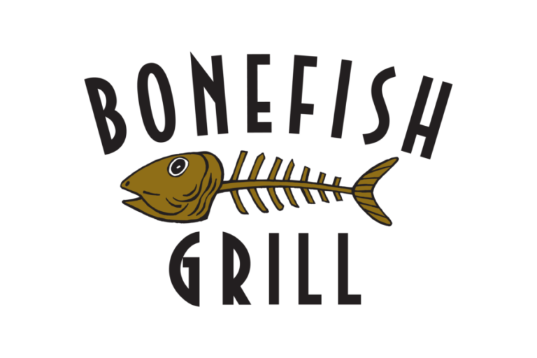 海鲜连锁餐厅Bonefish Grill LOGO创意分析 - 成都原石设计公司