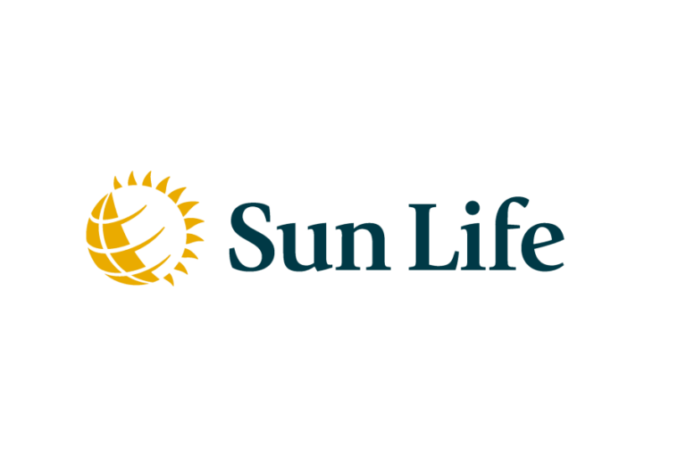 Sun Life LOGO：太阳与地球 - 成都原石设计公司